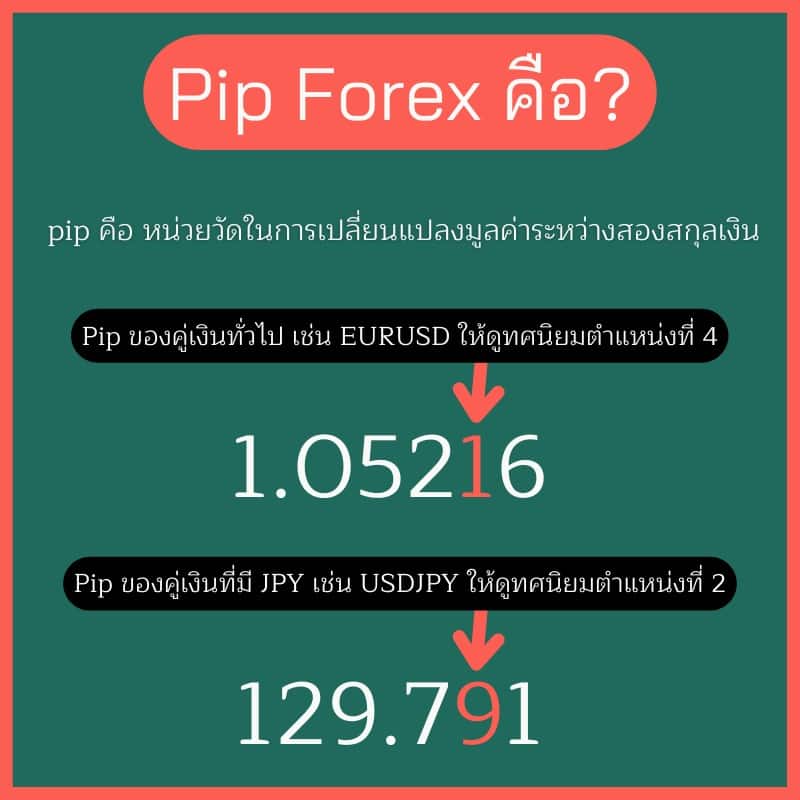 Point กับ Pip Forex คือ? แล้ว Pip Value คืออะไร?