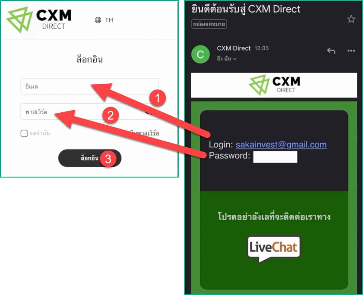 วิธีสมัครเปิดบัญชี CXM Direct แบบใหม่ 2025 (มีคลิปสอน)